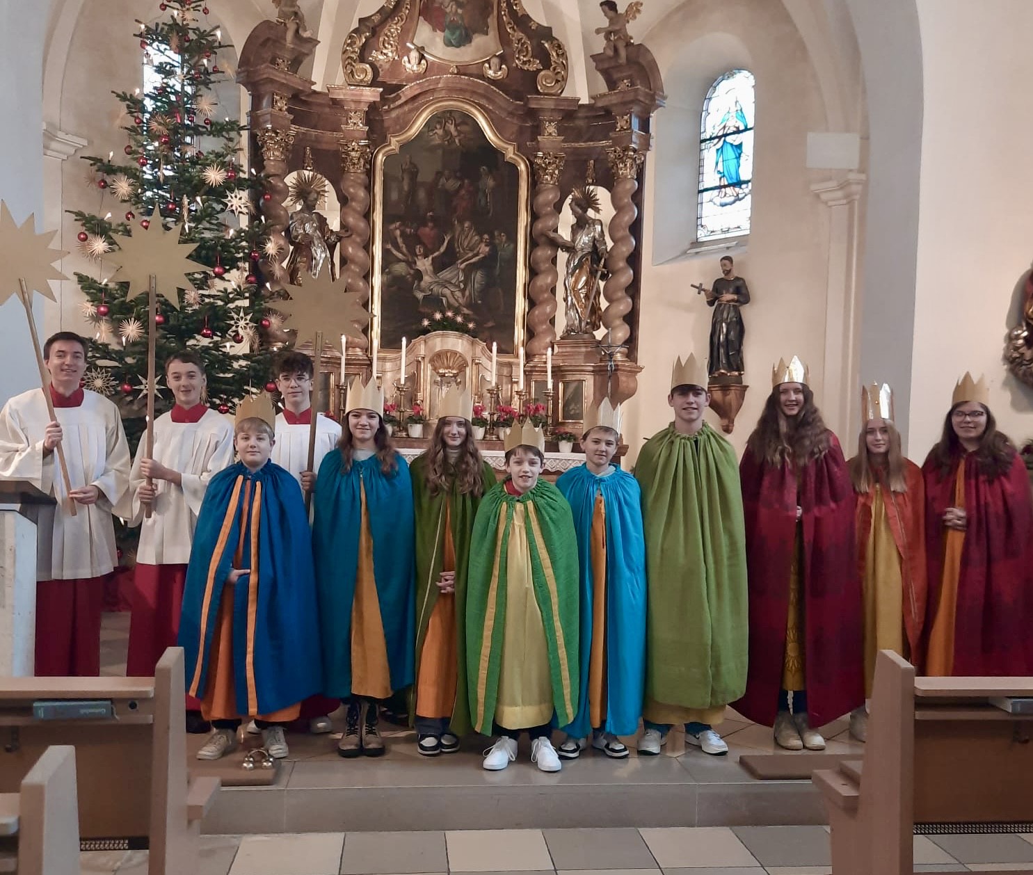 Vilzinger Sternsinger auf den Wegen von Caspar, Melchior und Balthasar – PFARREI ST. JAKOB CHAM