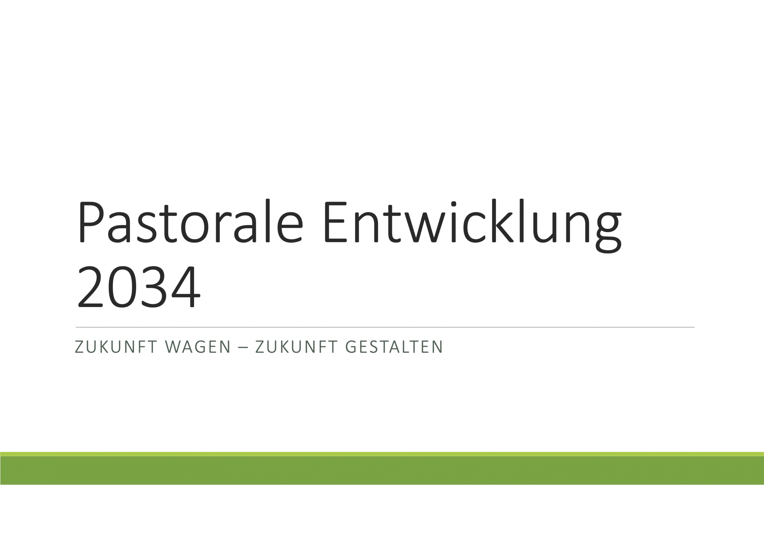 Zukunft gestalten statt verwalten: KEB Vortrag zur Pastoralen Entwicklung 2034 – PFARREI ST ...